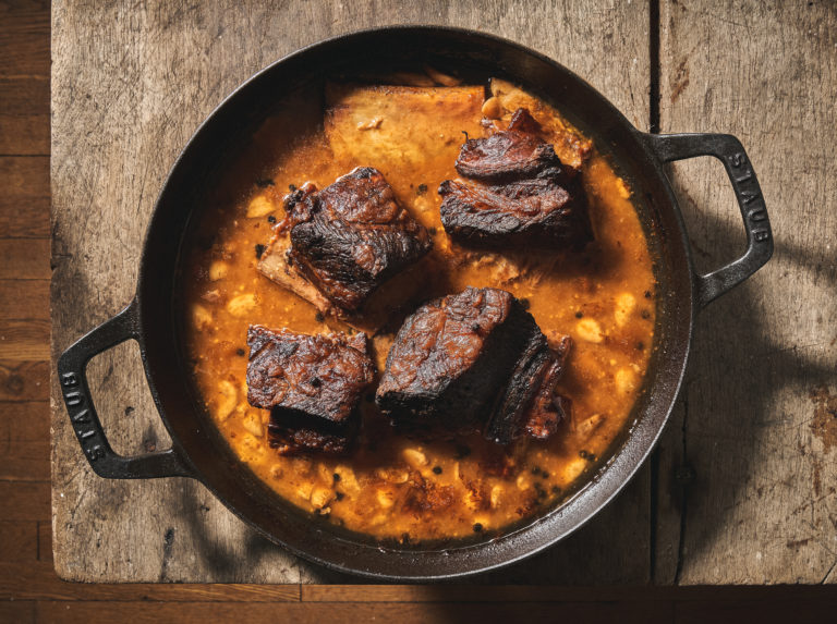 Garlic- Miso Braised Short Ribs | My Lavender Blues